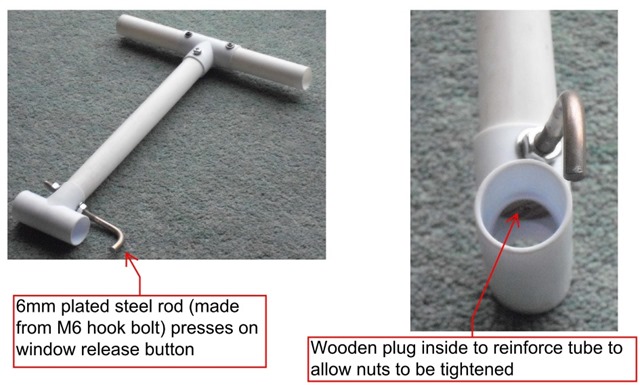 Window opener - REMAP - Custom made equipment for disabled people