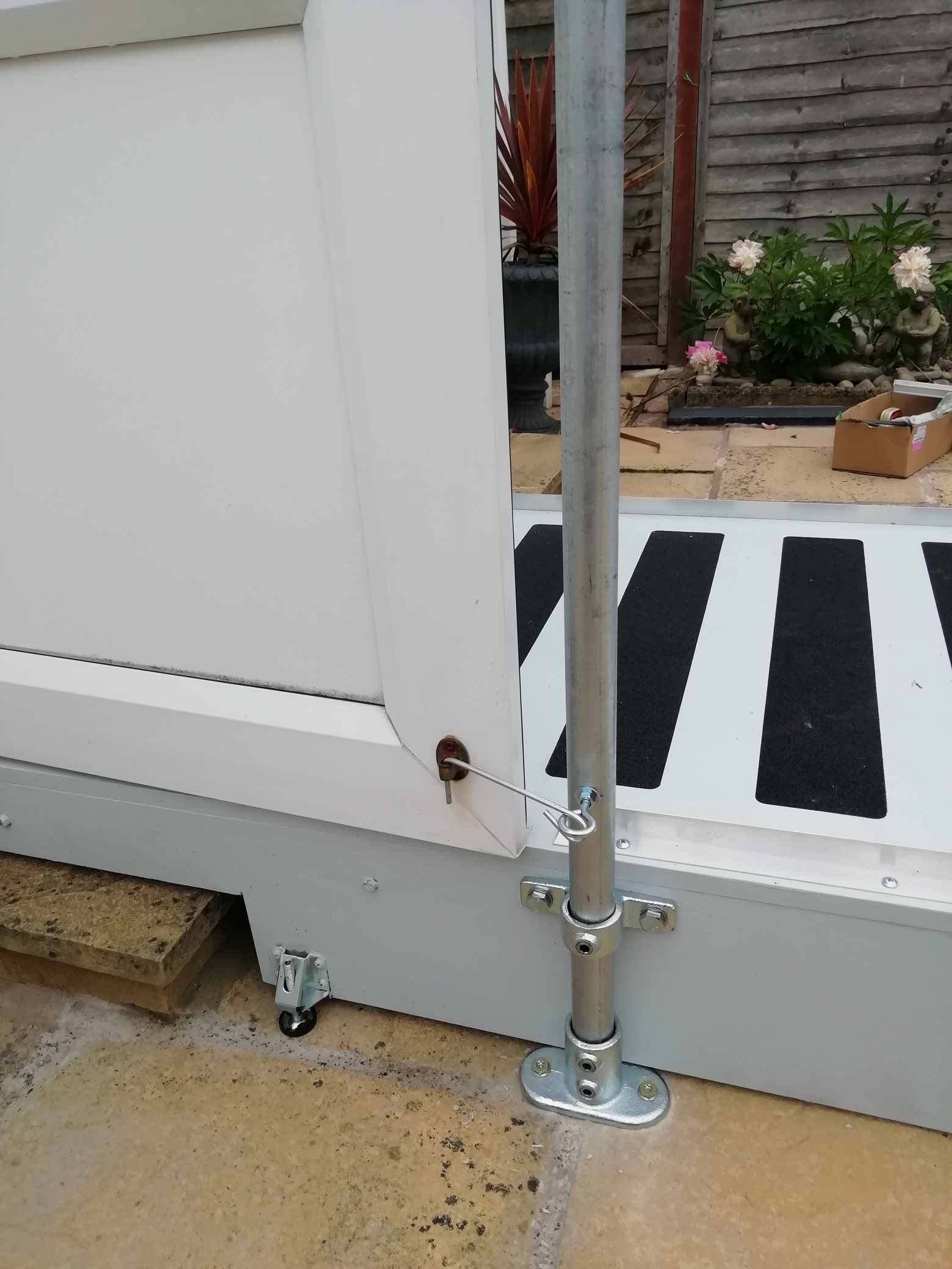Threshold platform for a ramp - REMAP